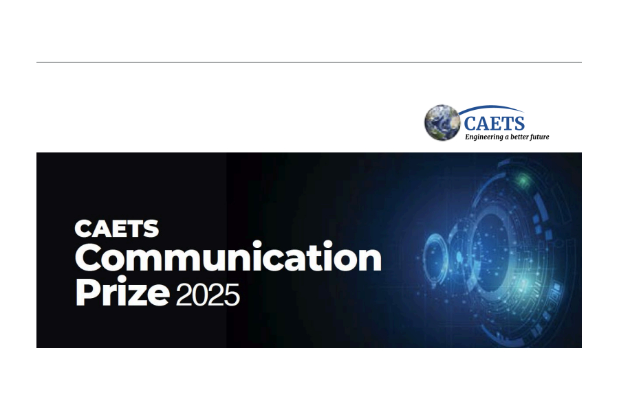 CAETS Communication Prize 2025 | FTiMS - Politechnika Gdańska